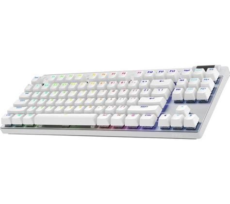 Buy Logitech Pro X 60 Lightspeed Wireless Gaming Keyboard White Currysie