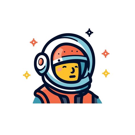 Astronaut In Vibrant Suit Exploring Outer Space 54049142 Vector Art At Vecteezy