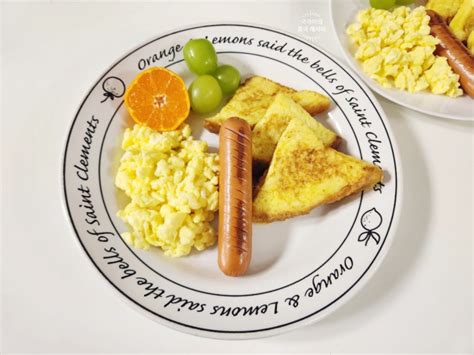 주말 홈브런치 메뉴 스크램블에그 만들기 프렌치토스트 레시피 우유없이 스크램블 만드는법 계란 스크램블 칼로리 요리 네이버 블로그