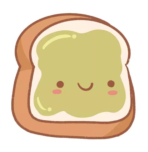 How To Draw A Kawaii Toast Easy Tutorial For Beginners Cute Kawaii Drawings Cute Drawings