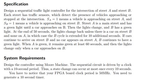 Solved Write Verilog Code For The Following State Machine