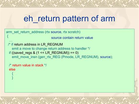 Exception Handling Poirting In Gcc Ppt
