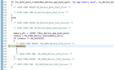 Stm32u5 Usbx Memory Defaults Woefully Small Stmicroelectronics Community