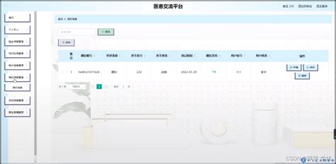 计算机毕业设计（附源码）python医患交流平台关于病友交流平台的代码主要方法 Csdn博客