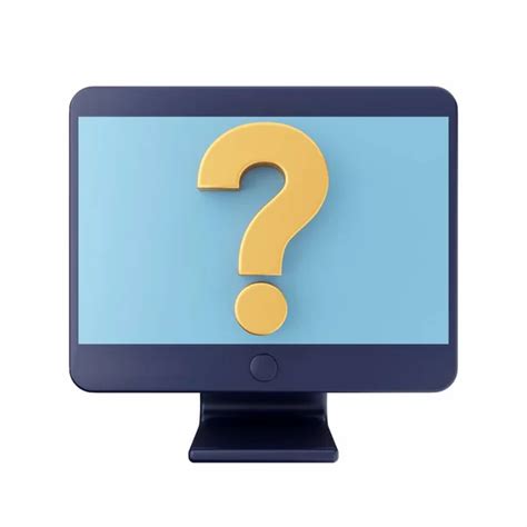 Question Mark In The Computer Stock Photos Royalty Free Question Mark In The Computer Images