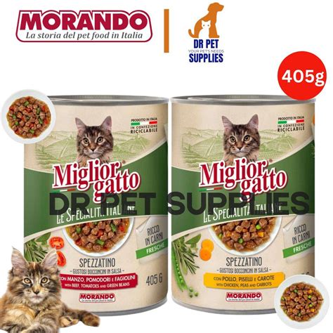 405 Morando Can Miglior Gatto Cat Cats Wet Food All Stages Adult Kitten