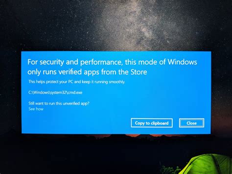 SOLVED Fix This Mode Of Windows Only Runs Verified Apps From The Store