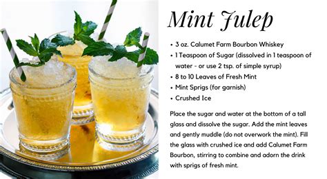 Mint Julip Luekens Wine And Spirits