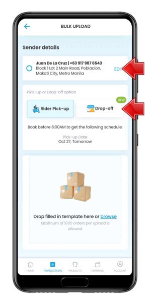 Bulk Upload Up To 1000 Deliveries Gogo Xpress