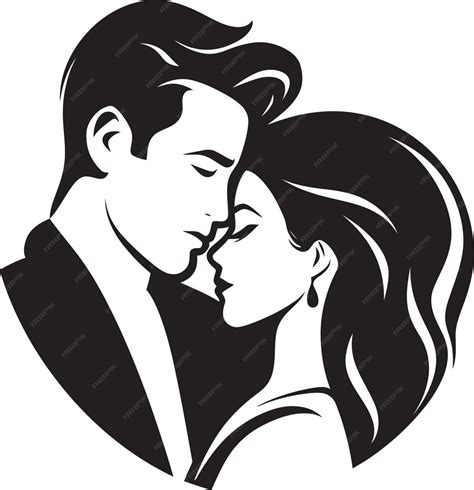 Crafting Affection Vibrant Couple Vector Insights Premium Ai Generated Vector