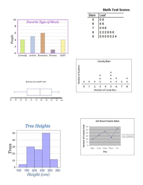 Types Of Graphs Diagram Quizlet