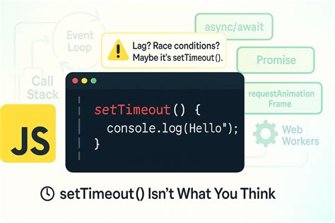 Why You Should Stop Using Settimeout For Async Timing In Javascript By Hash Block Medium