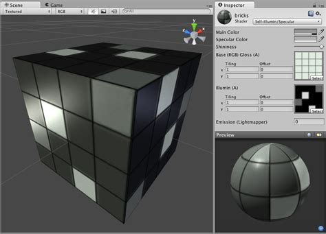 Unity Manual Self Illuminated Specular