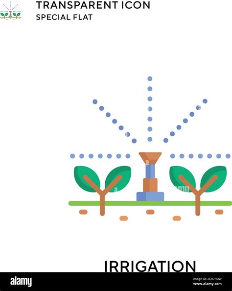Irrigation Vector Icon Flat Style Illustration Eps 10 Vector Stock Vector Image And Art Alamy