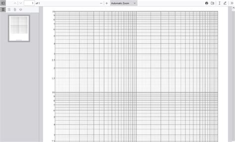 Log Graph Paper PDF Graph Paper Page