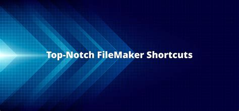 Top Notch Filemaker Shortcuts Direct Impact Solutions
