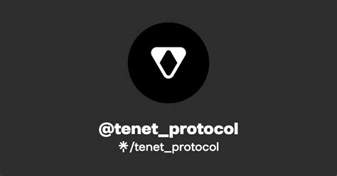 Tenet Protocol Twitter Linktree