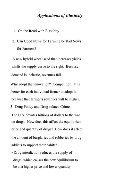 price elasticity of demand pdf