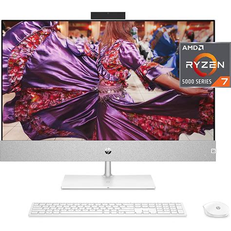 Open Box HP Pavilion All In One Desktop AMD Ryzen U GB RAM GB SSD And TB