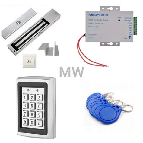 Promo Paket Rfid Dor Acces Control Touch Magnet Em Lock Akses Doorlock Mw1 Diskon 23 Di Seller