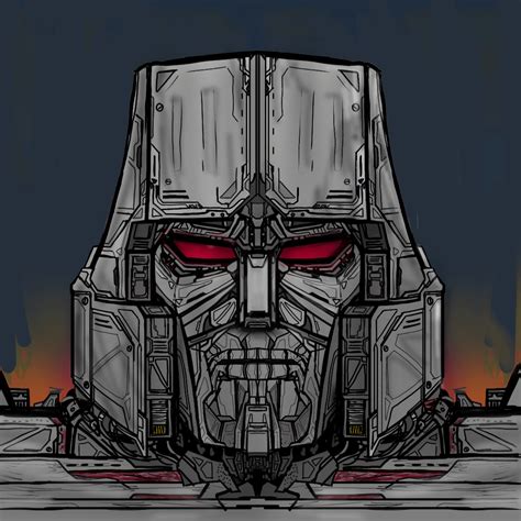 Tried To Draw Live Action G1 Megatron Again Rtransformers