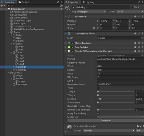 New Unity Components To Generate 3d Model Textures And Ui Images With