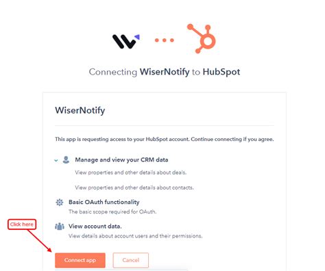 How To Connect Wisernotify With Hubspot