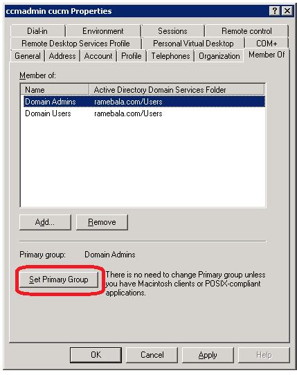 Customized Organizational Unit For Ldap Integration Between Call