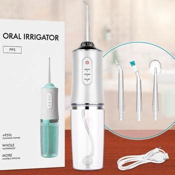 Irrigador Oral Jato Dagua Dental Portátil Aparelho Ortodôntico