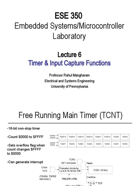 Lecture 6 Pdf Microcontroller Inputoutput
