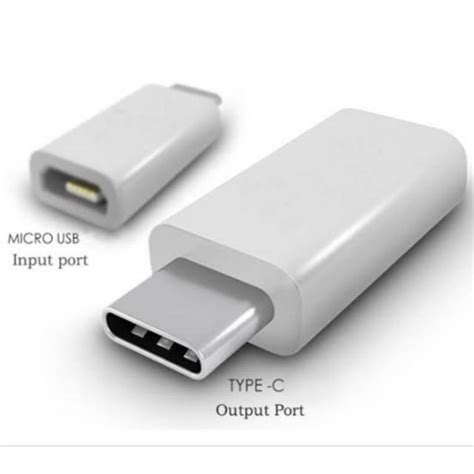 Jual Adapter Micro USB To Type C Mini Usb Jack Konektor Converter Shopee Indonesia