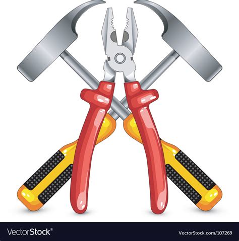 Tooling For Work Royalty Free Vector Image VectorStock