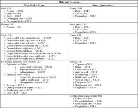 Get To Know Your Icd 10 Malignant Neoplasm Code Rules Icd 10
