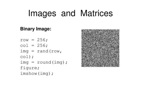 Ppt Matlab For Image Processing Powerpoint Presentation Free Download Id