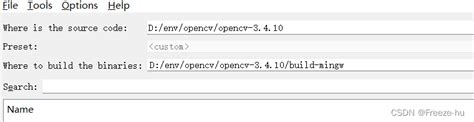Mingw编译opencv 过程记录opencv Mingw86 Csdn博客