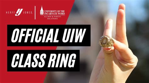 Official Uiw Class Ring Join The Tradition And Show Your Cardinal