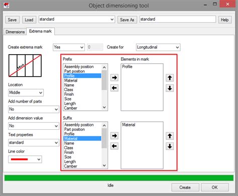 Object Dimensioning Tekla User Assistance