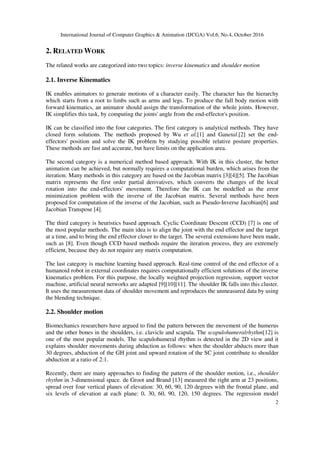 Data Driven Shoulder Inverse Kinematics Pdf