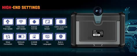 Xtool D7s Car Diagnostic Tool 3 Year Free Update 4000 Active Tests Bidirectional Obd2 Scanner