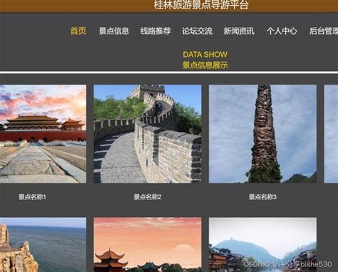 毕业设计python旅游景点导游系统r6il1 Csdn博客