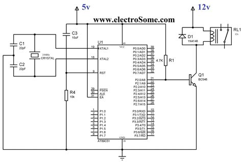 8051 Basic Circuit Diagram Circuit Diagram