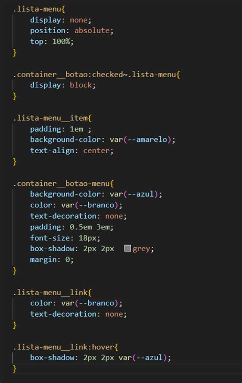 Dúvida Duvida Menu Hamburguer do meu Projeto e Mão na Massa do curso HTML e CSS