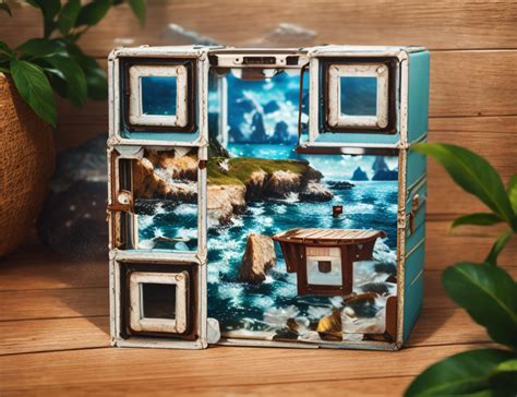 Qr Code Inside A Box Raigeneratedart