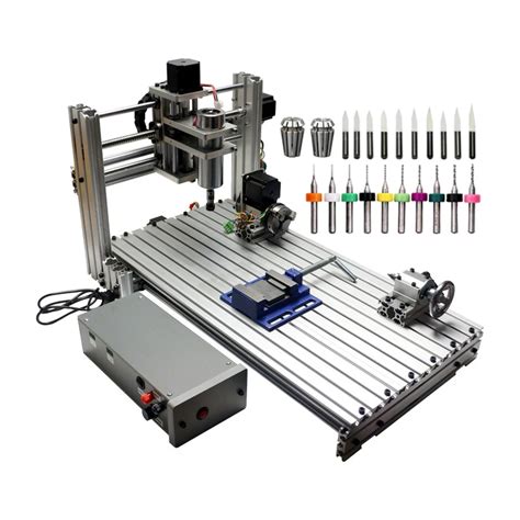 DIY CNC Router Metal Mini CNC Milling Machine For PCB Wood Carving