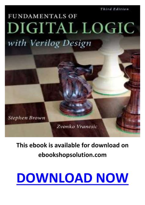 Fundamentals Of Digital Logic With Verilog Design 3rd Edition Pdf Page 1