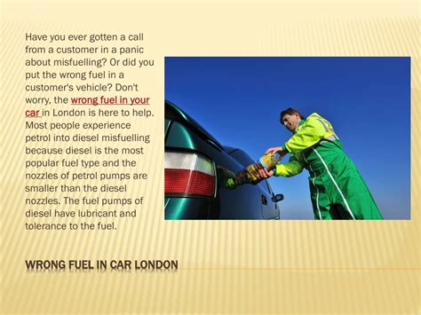 Ppt Wrong Fuel In Car London Powerpoint Presentation Free Download