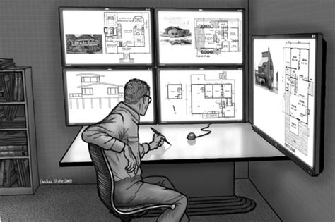 How To Draw Computer Model