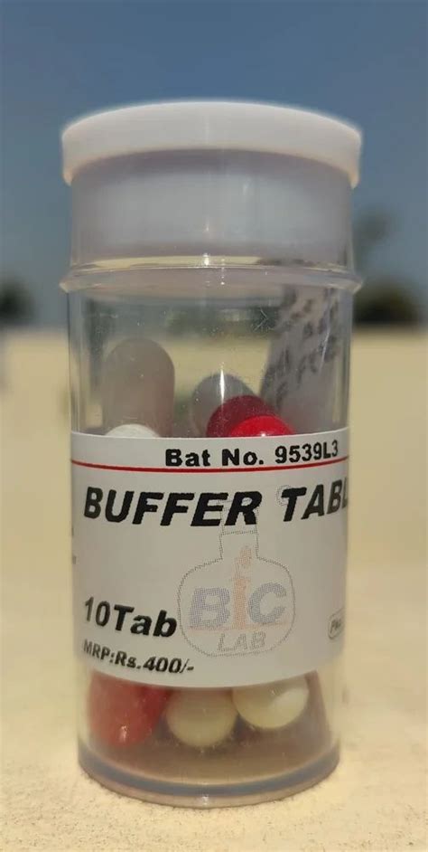 Buffer Tablets Ph 40 Grade Standard Reagent Grade At Best Price In