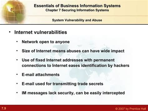 Securing Information Systems Ppt