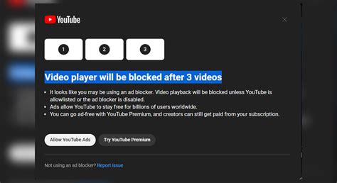 YouTube Tests Three Strikes Restriction For Ad Blocking Users Lowyat NET